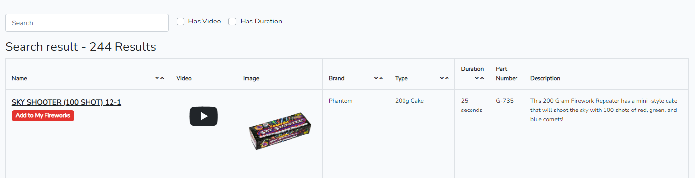 How to Add Fireworks to My Fireworks List – COBRA Firing Systems